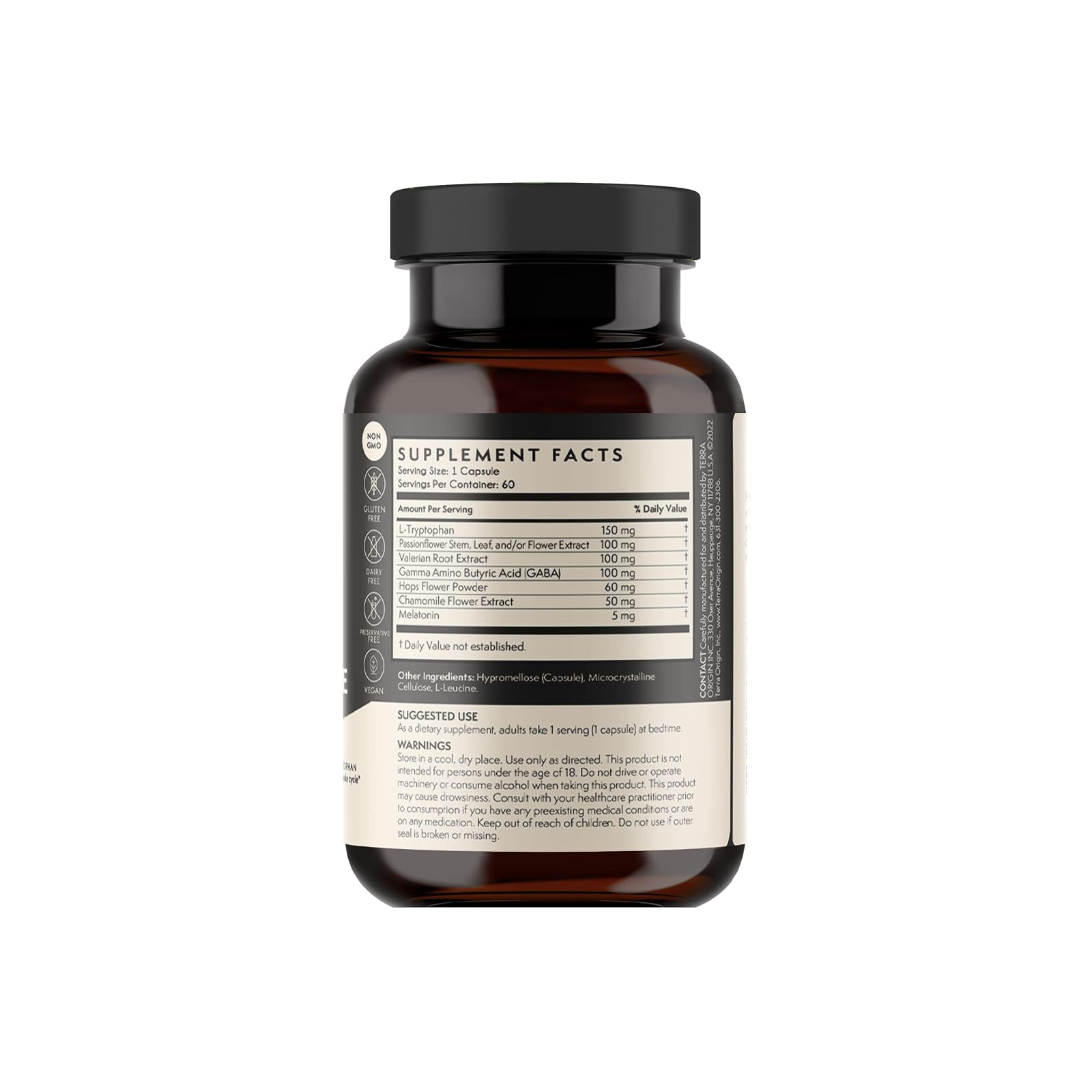 natural melatonin capsules for sleep