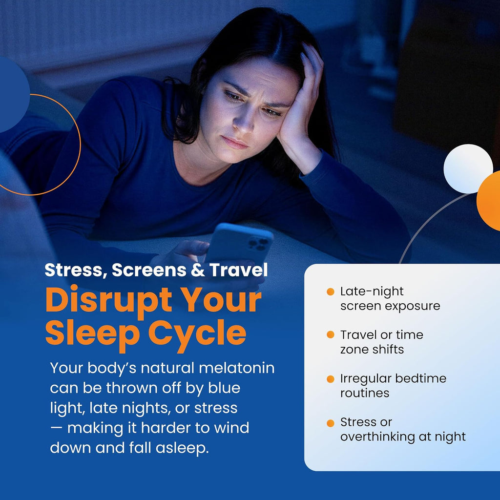natural melatonin for better sleep