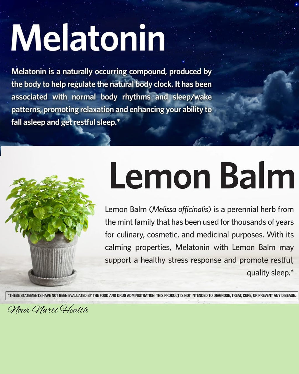 natural melatonin for better sleep