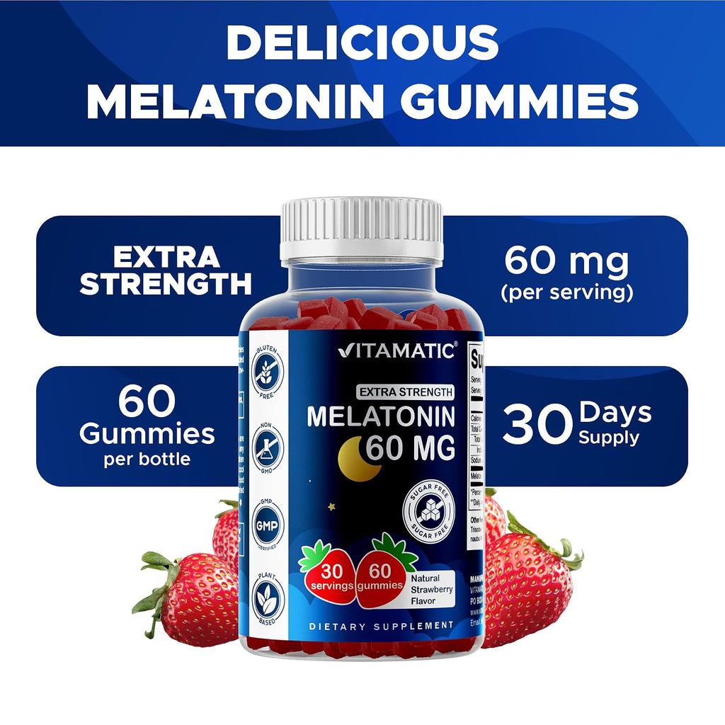 Natural melatonin for better sleep