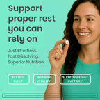 natural melatonin for restful sleep