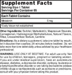 natural melatonin for restful sleep