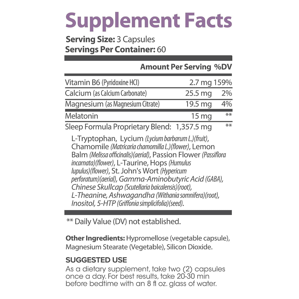 natural melatonin for restful sleep