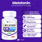 natural melatonin for restful sleep