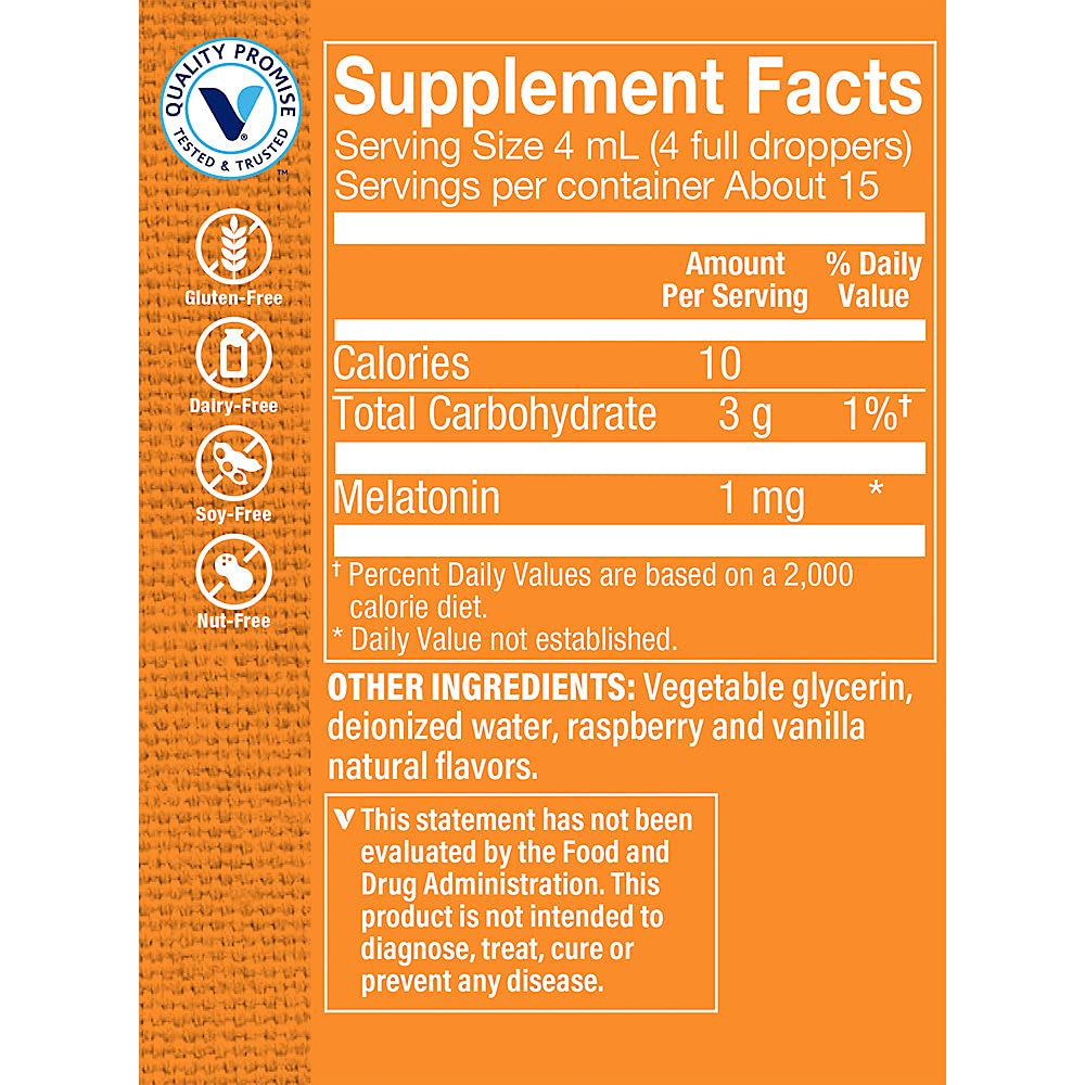 natural melatonin for restful sleep