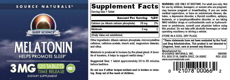 natural melatonin for restful sleep
