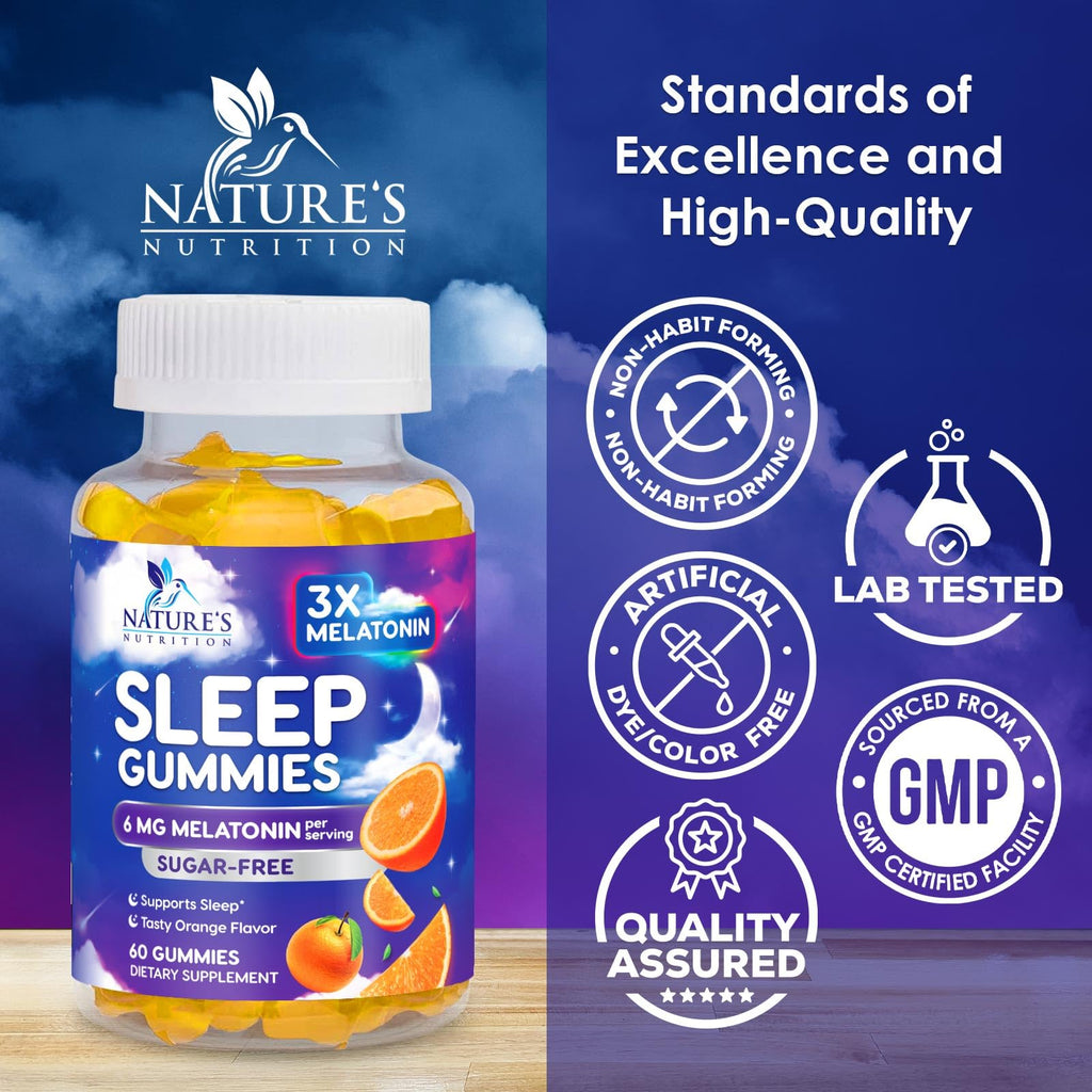 natural melatonin gummies for better sleep