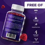 Natural melatonin gummies for restful nights
