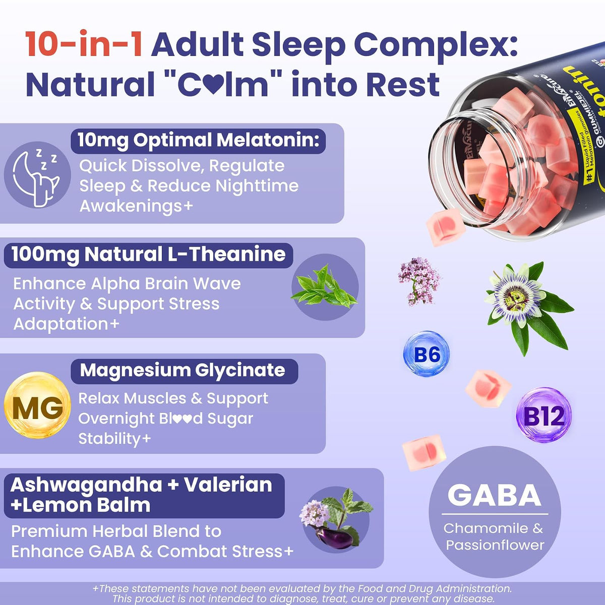 natural melatonin gummies for sleep