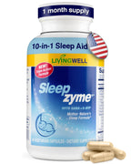 natural melatonin sleep aid capsules