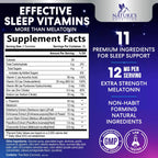 natural melatonin sleep aid gummies