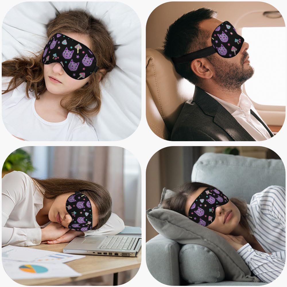 natural melatonin sleep aid mask