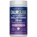 natural melatonin sleep support tablets