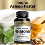 natural melatonin tablets for restful sleep