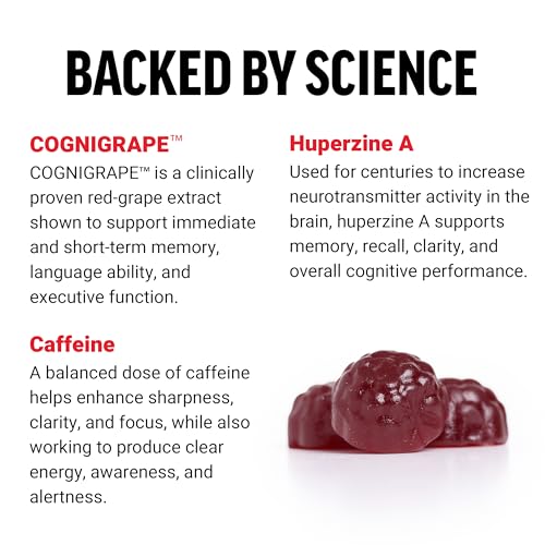 Natural memory booster gummies