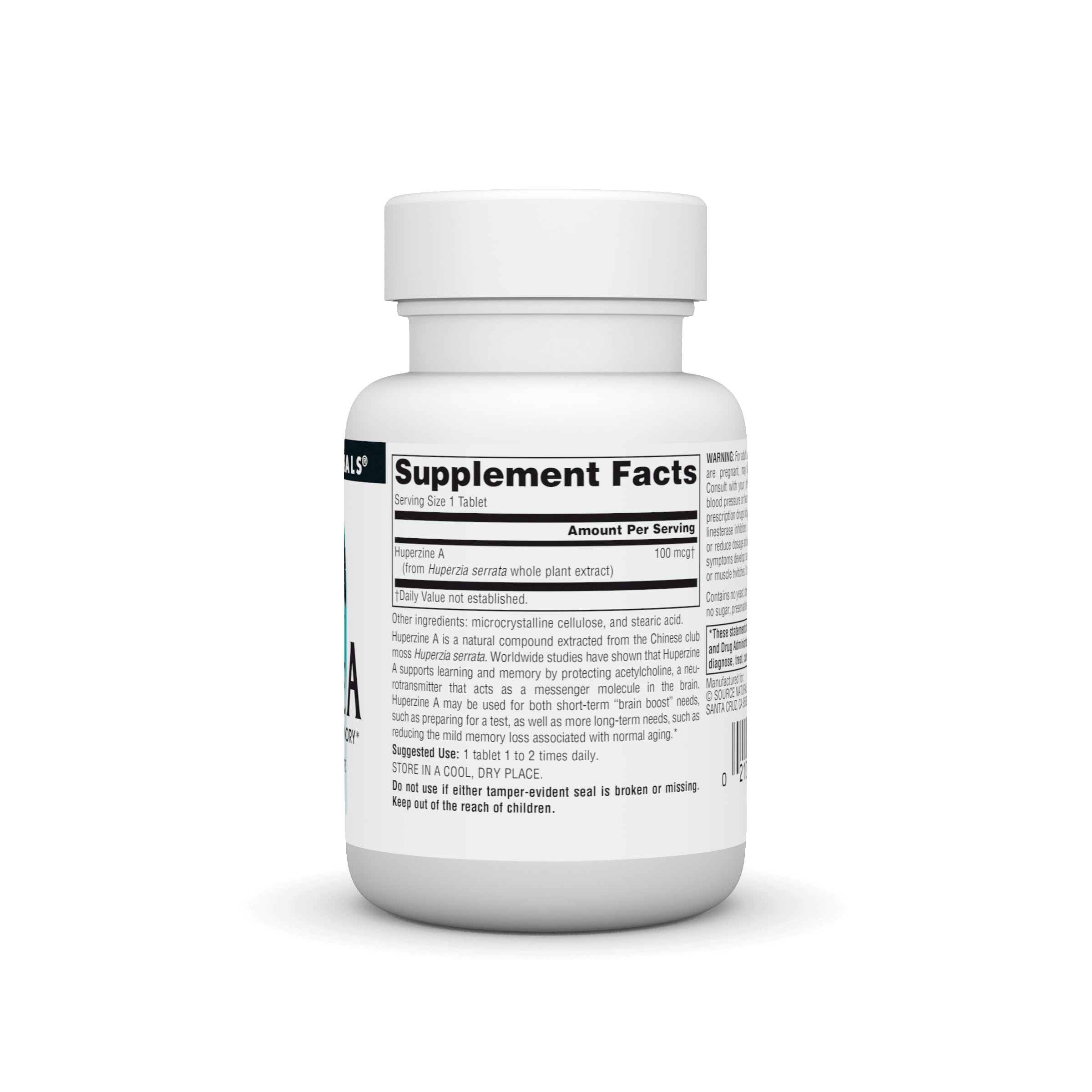 Natural memory booster tablets