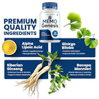 natural memory booster with 180 capsules