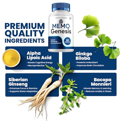 natural memory booster with 180 capsules