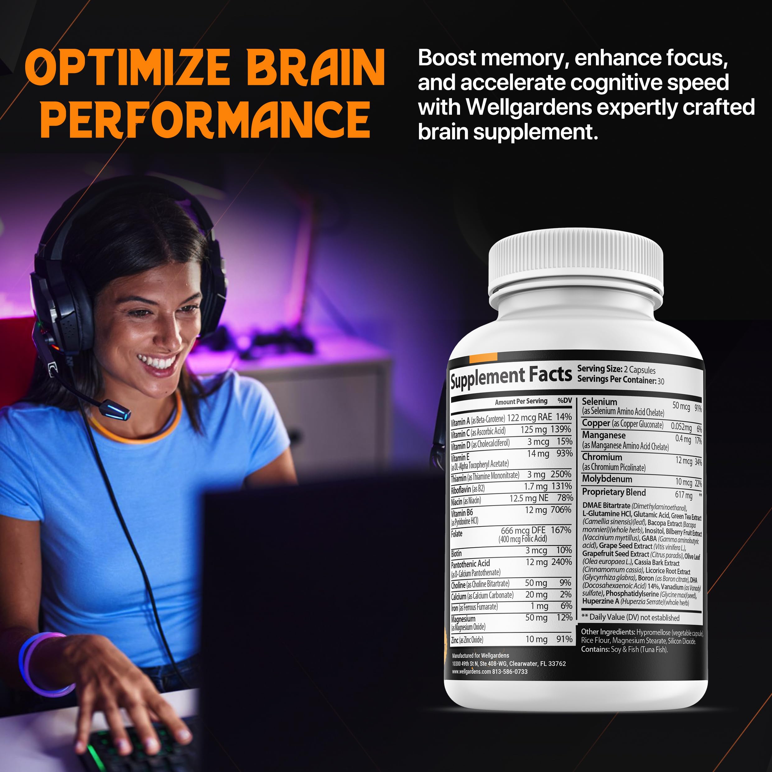 natural memory booster with Bacopa