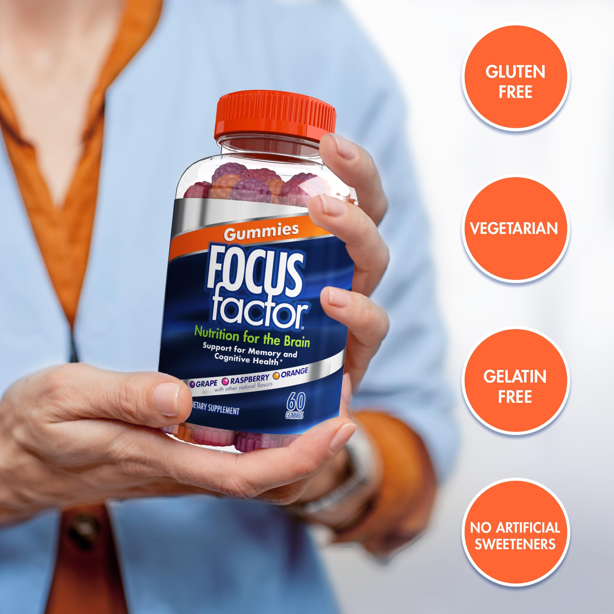 Natural memory booster with Huperzine A