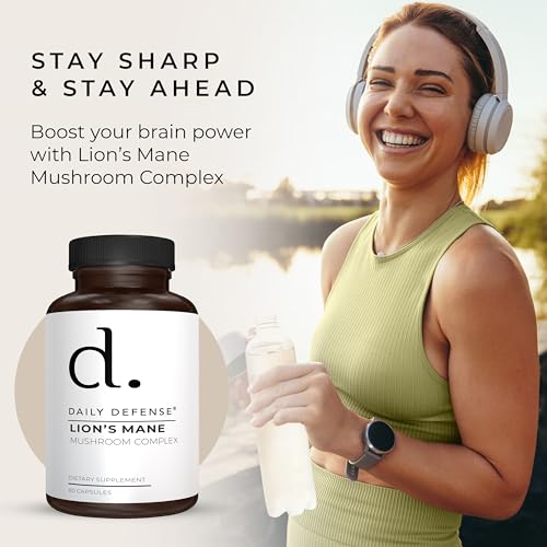 Natural memory booster with mushrooms