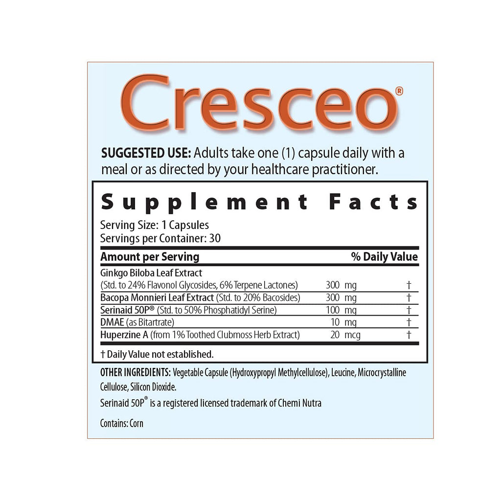 natural memory booster with vitamins