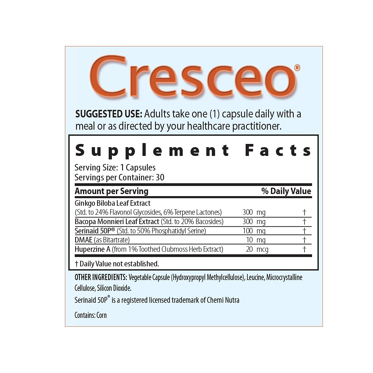 natural memory booster with vitamins
