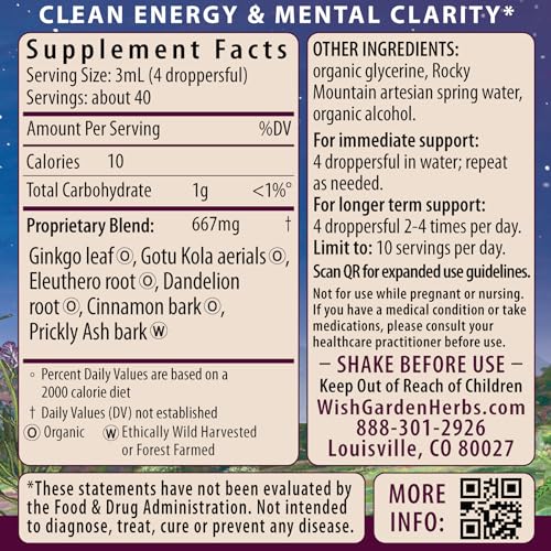 Natural memory enhancement formula