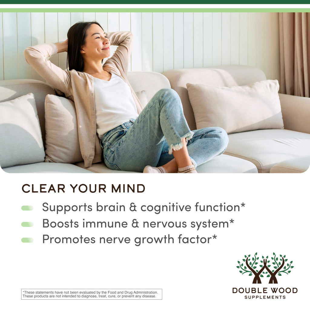 Natural memory enhancement with mushrooms