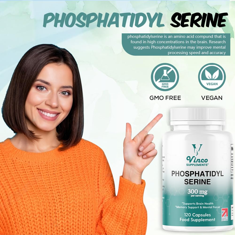 Natural memory enhancement with Vinco Phosphatidylserine