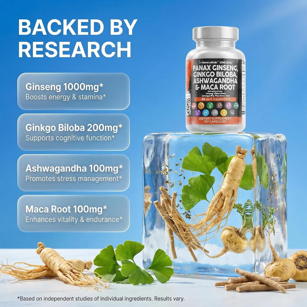 natural memory support ginkgo biloba
