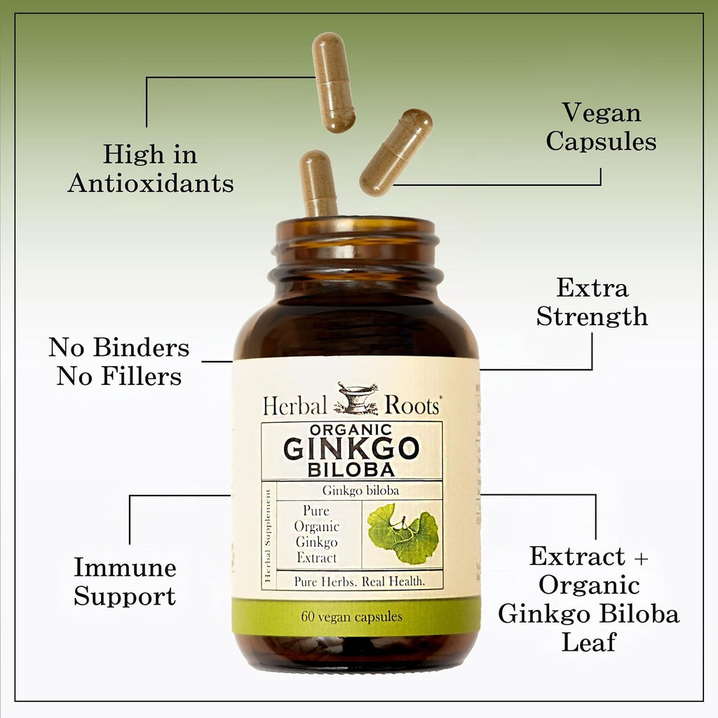 natural memory support ginkgo biloba