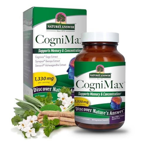 Natural memory support vitamin capsules
