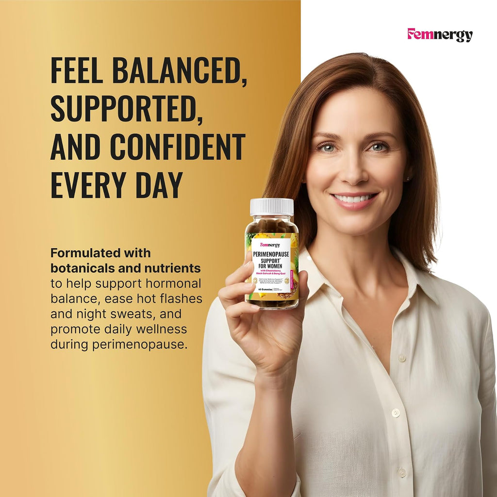 natural menopause relief gummies for women