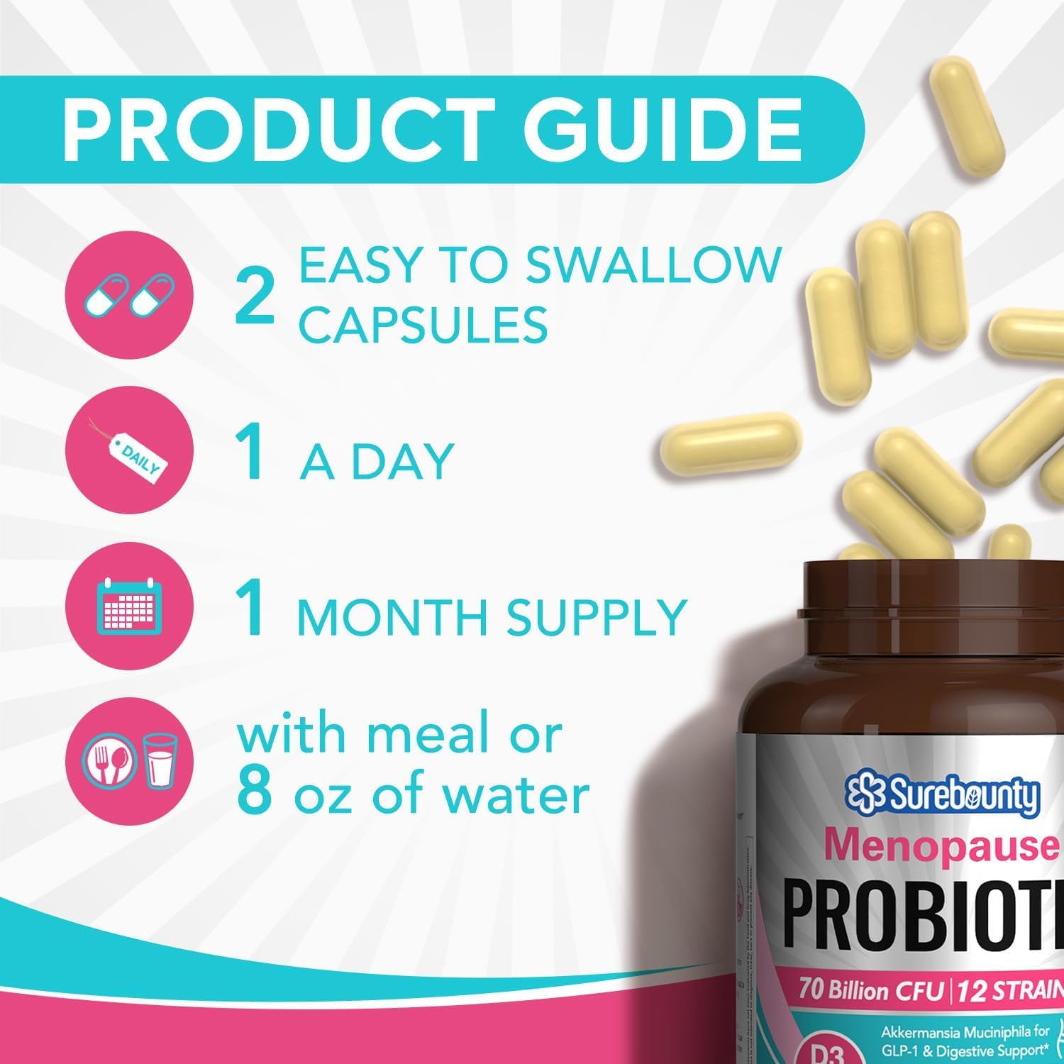 natural menopause relief probiotic