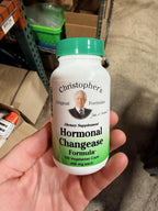 Natural menopause relief with capsules