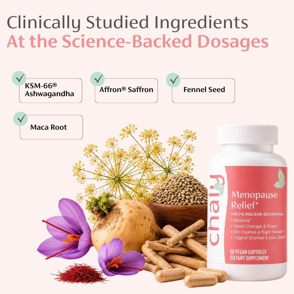 Natural menopause relief with Chaly