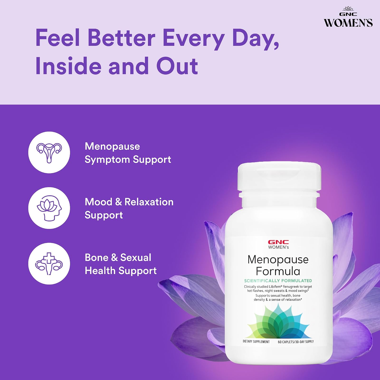 natural menopause relief with multivitamins