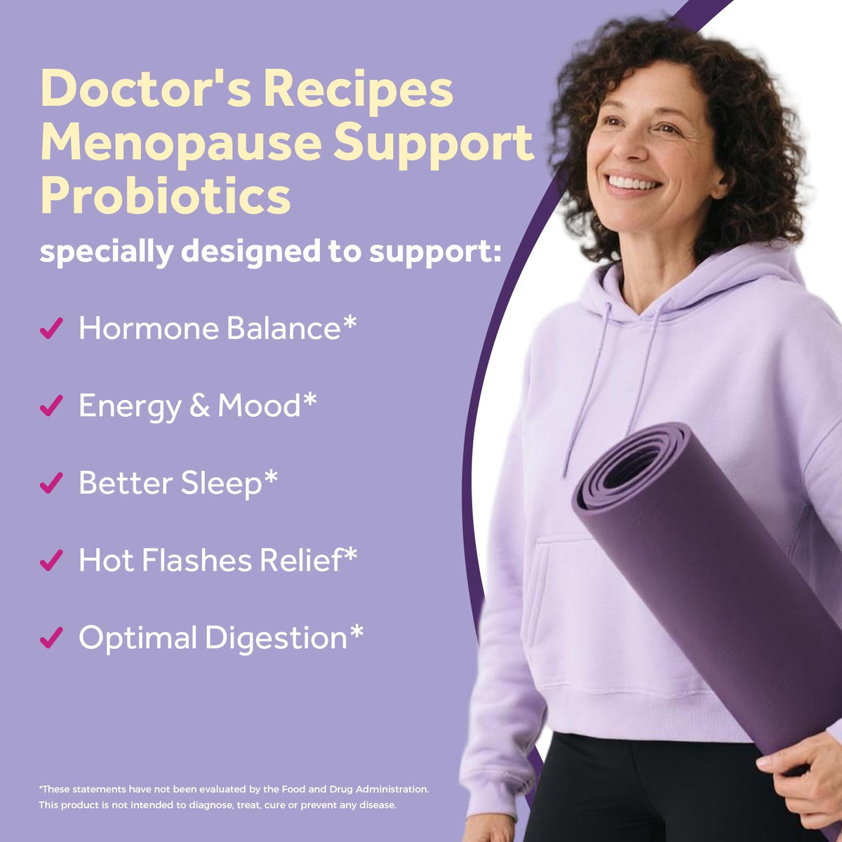 natural menopause relief with probiotics