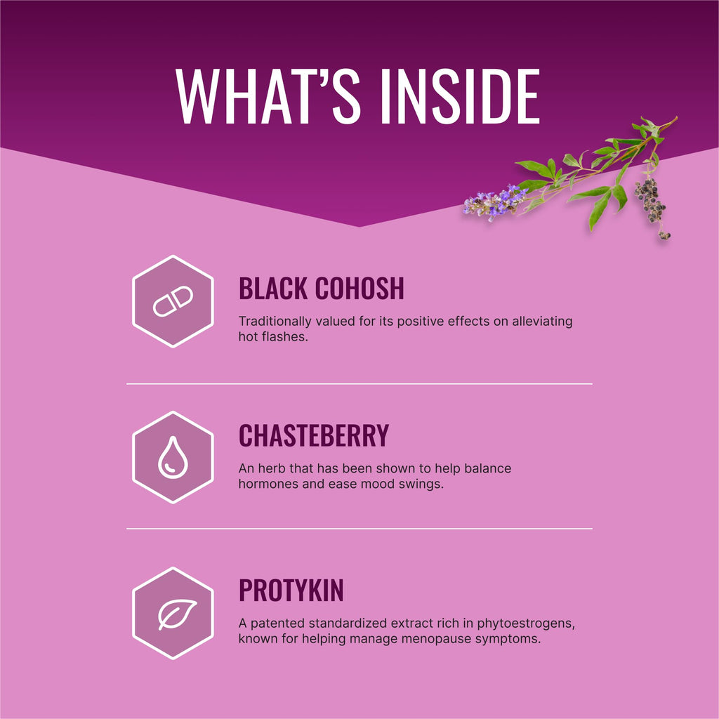 natural menopause relief with Protykin