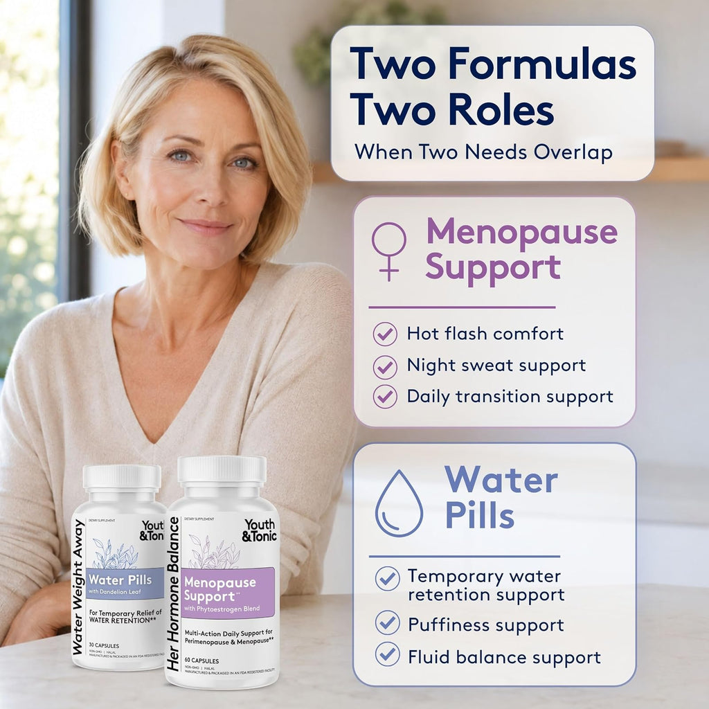 natural menopause relief with Youth & Tonic