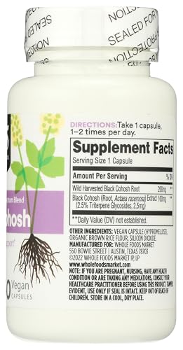 natural menopause support black cohosh