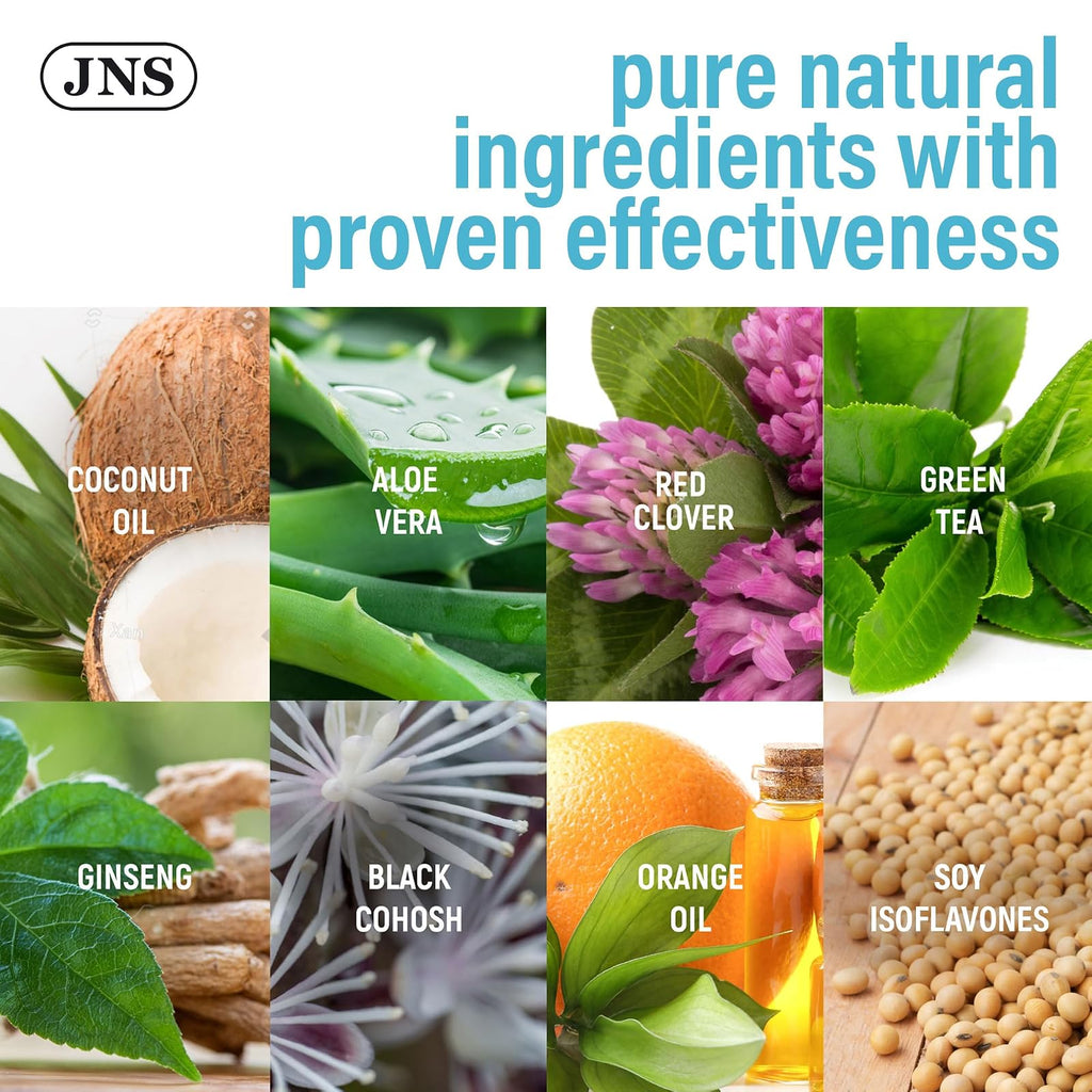 Natural menopause support cream for women