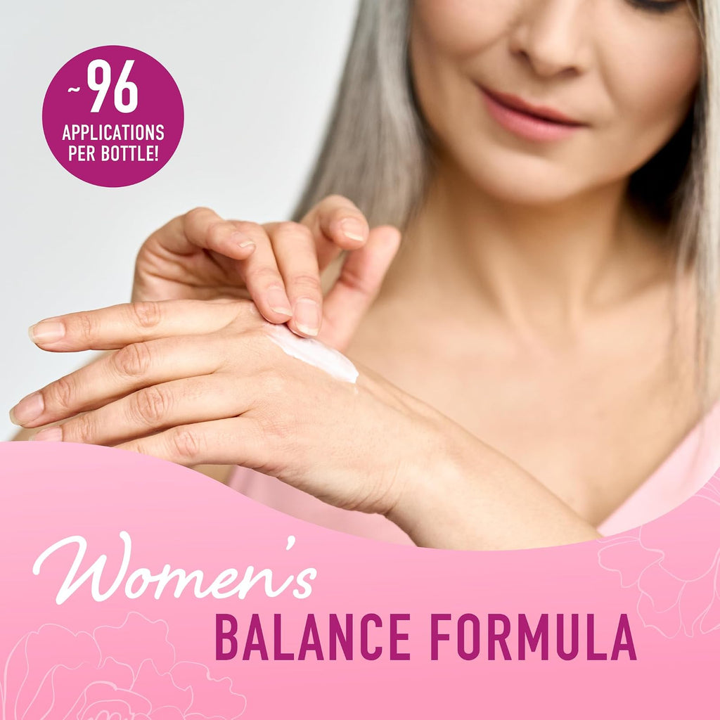 Natural menopause support cream