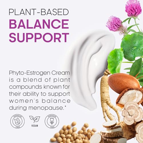 natural menopause support estrogen cream