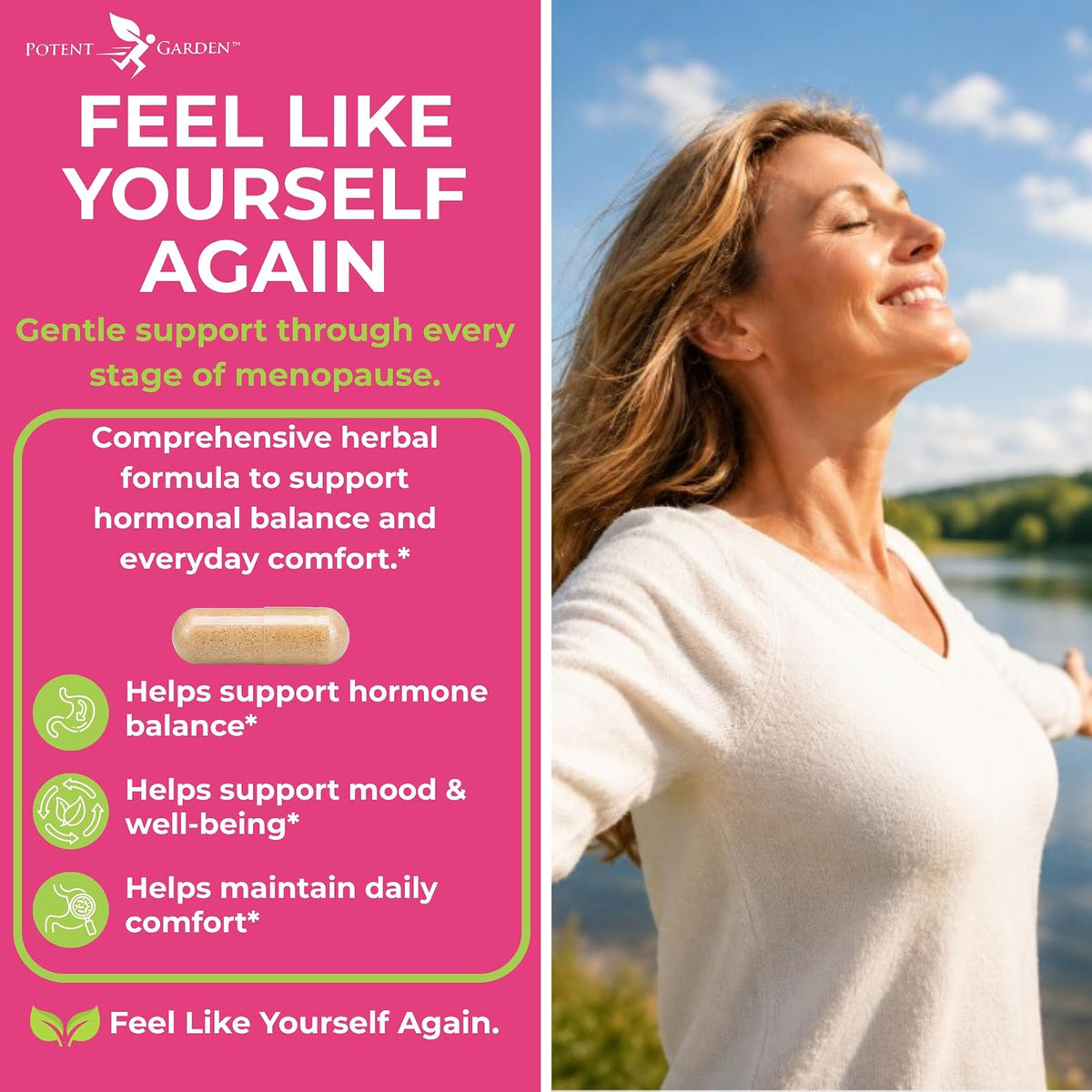 natural menopause support for women