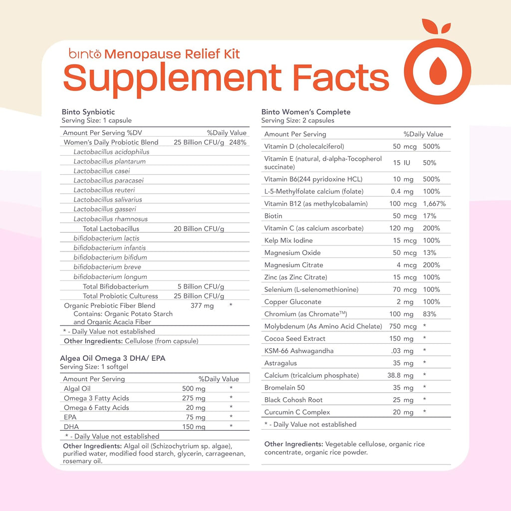 natural menopause support kit
