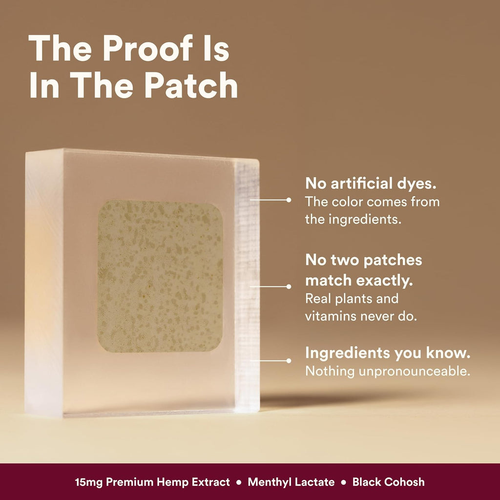 natural menopause support patches