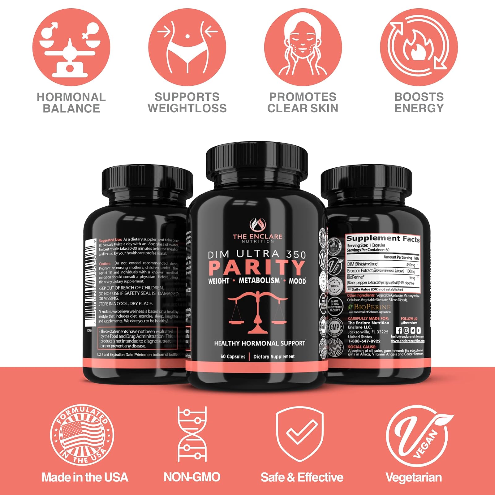 natural menopause support with ENCLARE DIM