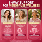 Natural menopause support with gummies